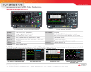 Sale: Keysight Used DSOX1102A Oscilloscope: 70/100 MHz, 2 Analog ...
