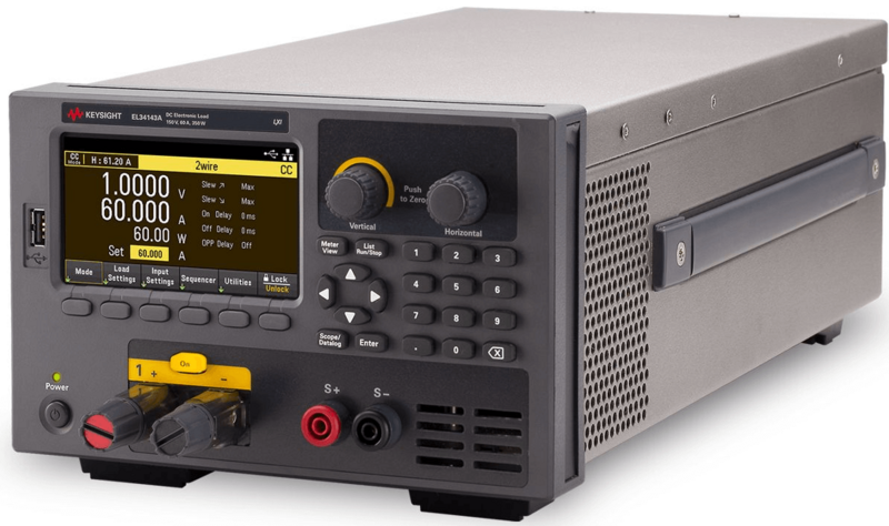 On Sale: Keysight Used EL34143A 350W Bench Electronic Load - Used ...