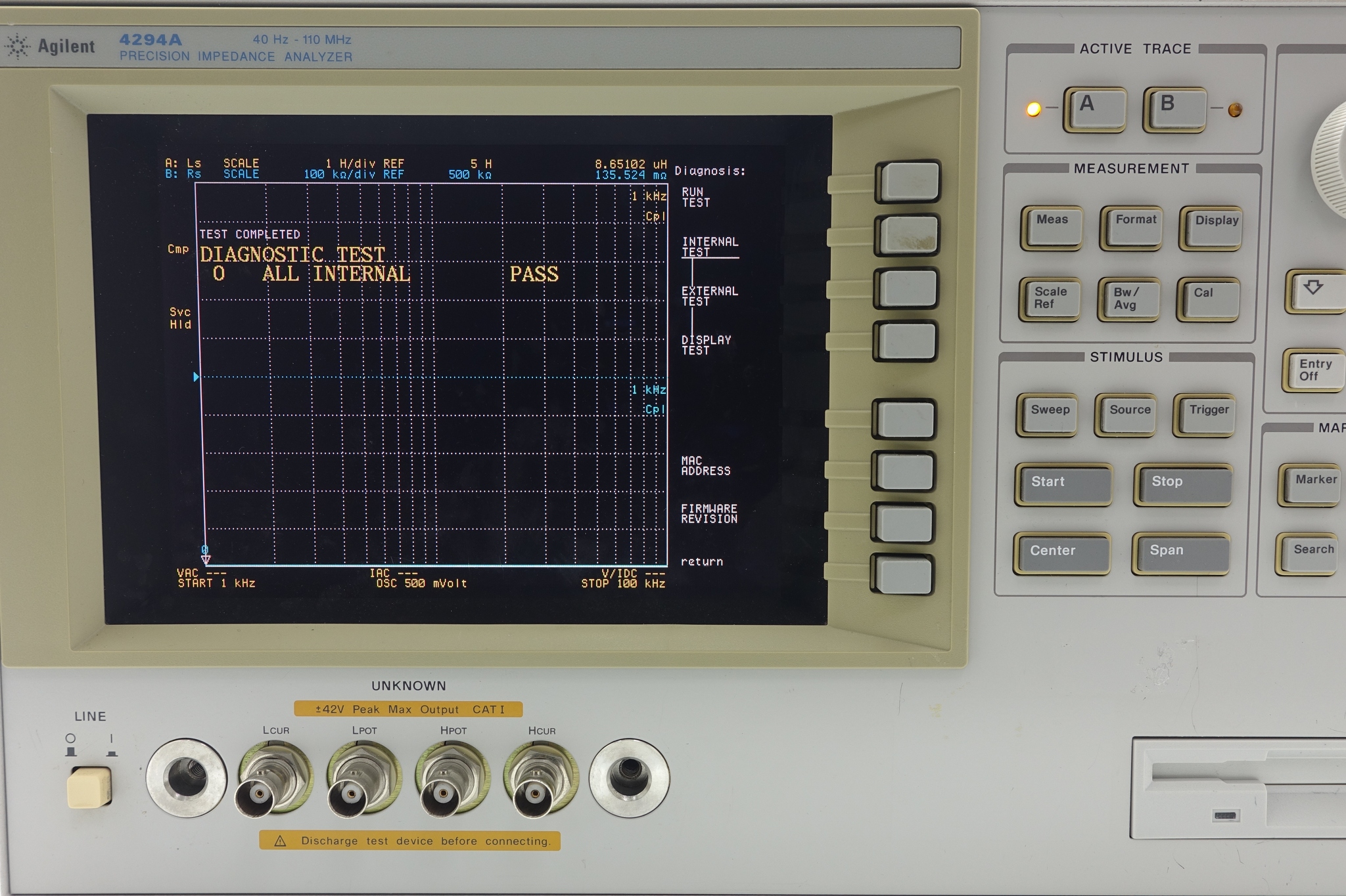 网络和阻抗分析仪 - Used Keysight Equipment