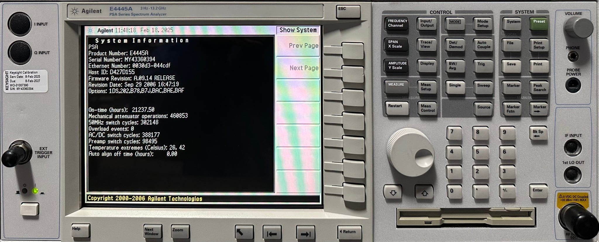 频谱和信号分析仪 - Used Keysight Equipment