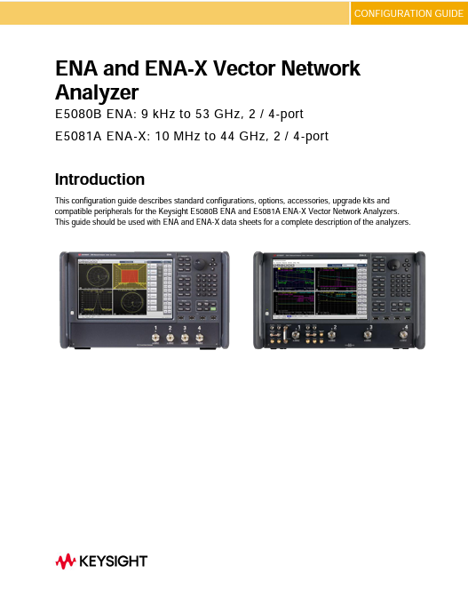 Advance Your Lab: Certified Used Keysight E5080B ENA Network Analyzer - Used Keysight Equipment